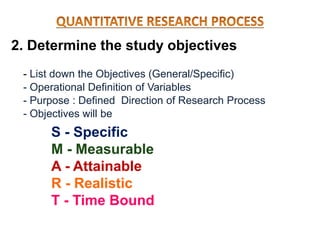 Research process quantitative and qualitative | PPTX | Education