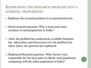 Research process | PPTX