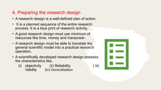 RESEARCH PROCESS AND STEPS INVOLVED.pptx