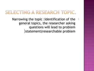 Research process | PPT