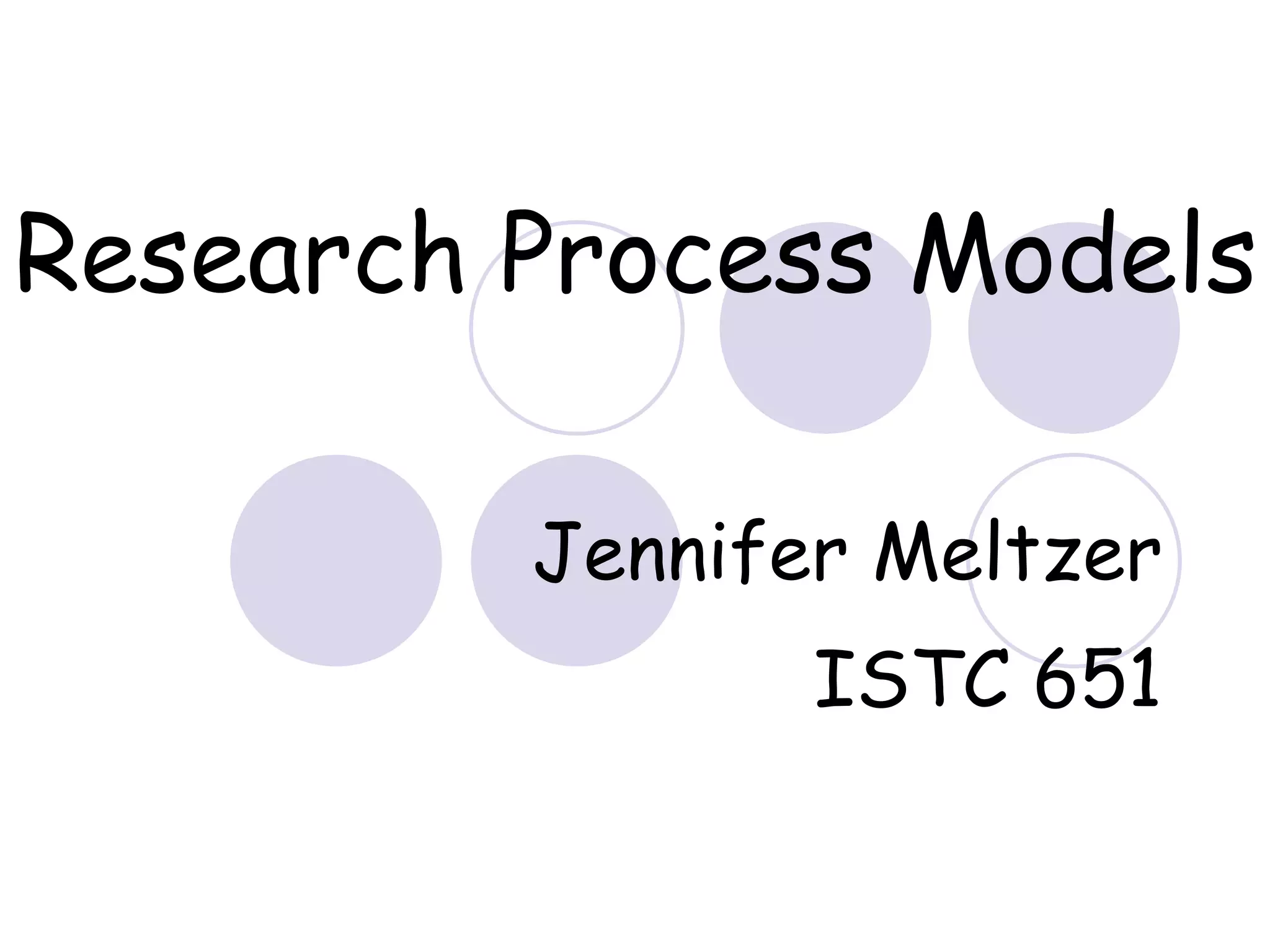 Research process models | PPT