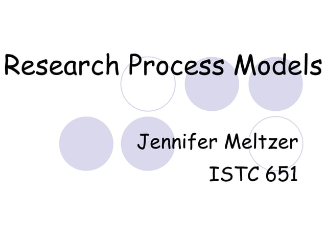 Research process models | PPT