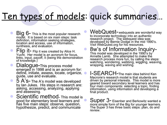 Research process models | PPT