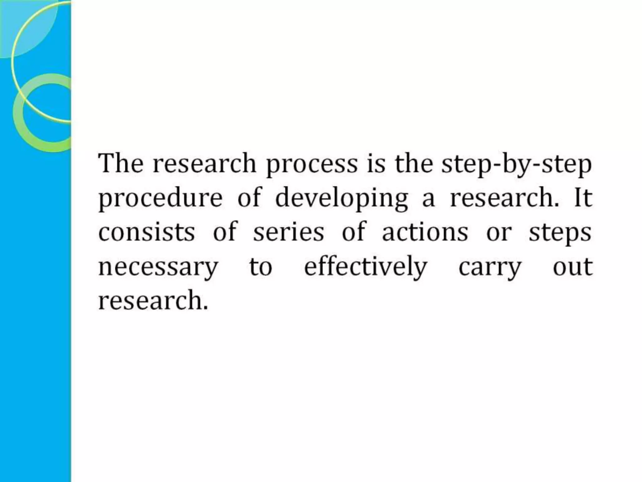 Research Process | PPTX