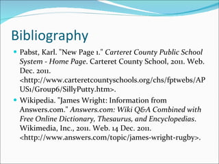 Research project | PPT