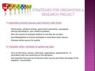 Research Project | PPTX