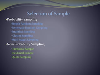 Research Project : An Overview | PPTX