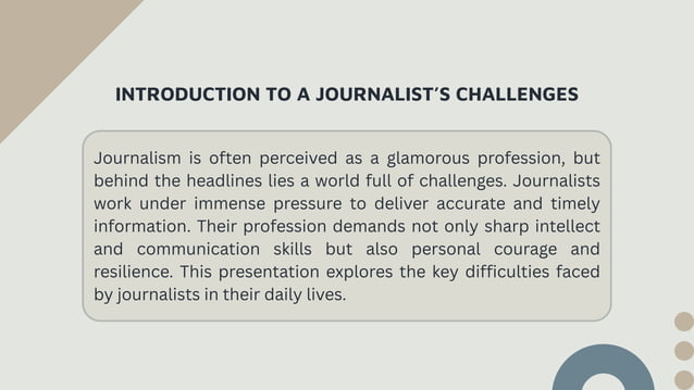 Challenges in Journalism: A Glimpse Through Patrick Mphephu’s Lens | PDF