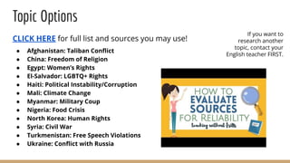 Research project full guidelines | PPT