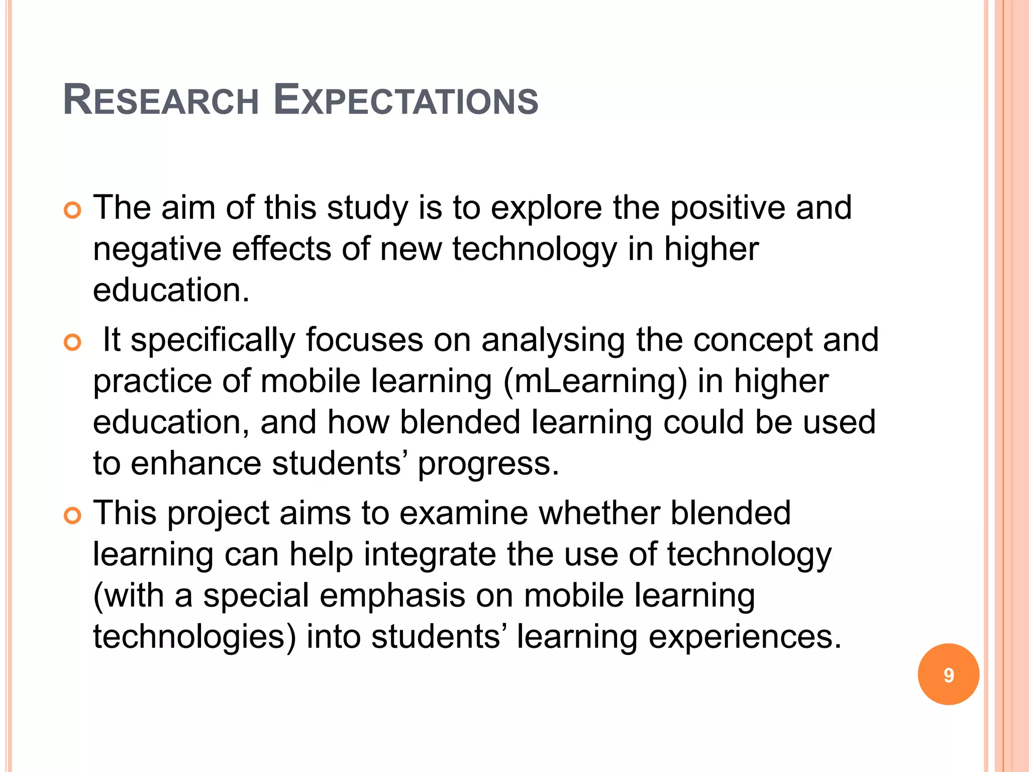 Research project presentation | PPT