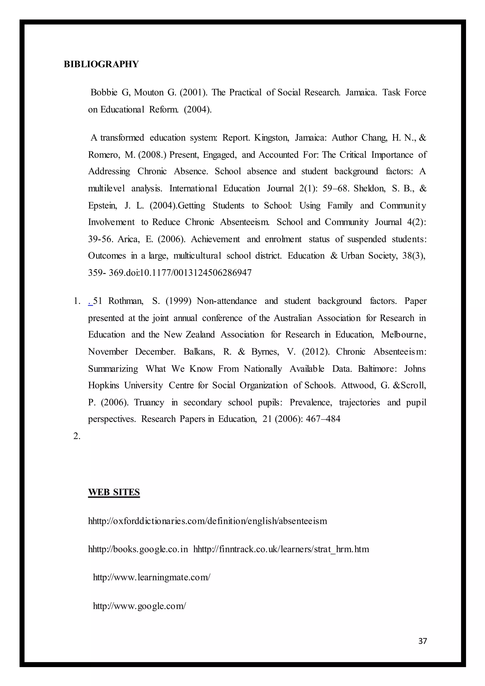 EFFECT OF ABSENTEEISM ON STUDENTS PERFORMANCE.docx