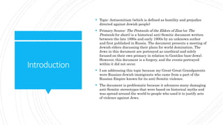 Research project prospectus | PPTX