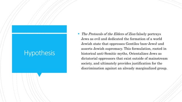 Research project prospectus | PPTX