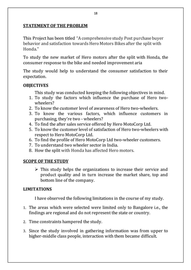 Research project report on 4th sem of mba | DOCX | Cycling | Sports