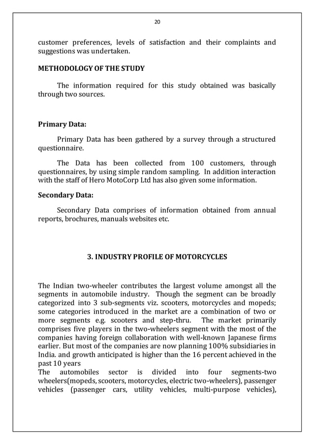 Research project report on 4th sem of mba | DOCX | Cycling | Sports