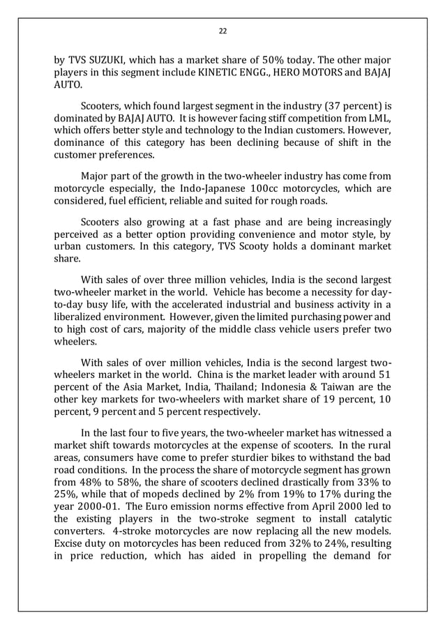 Research project report on 4th sem of mba | DOCX | Cycling | Sports