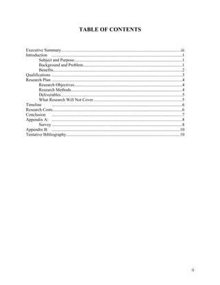 Research Proposal | DOC