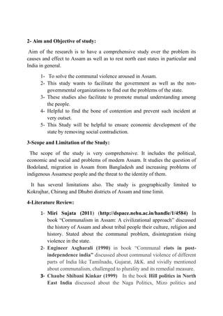 Research proposal | PDF