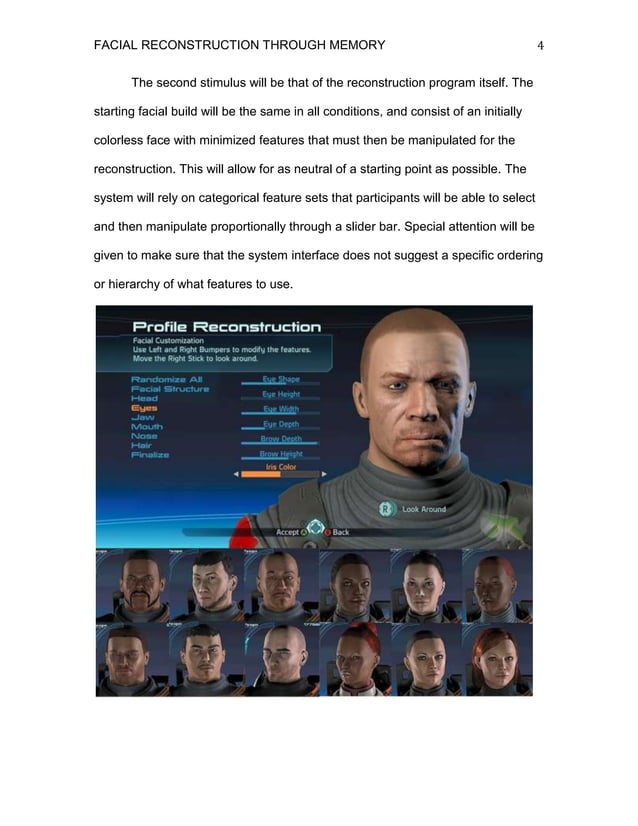 Research proposal for Own Race Bias | PDF