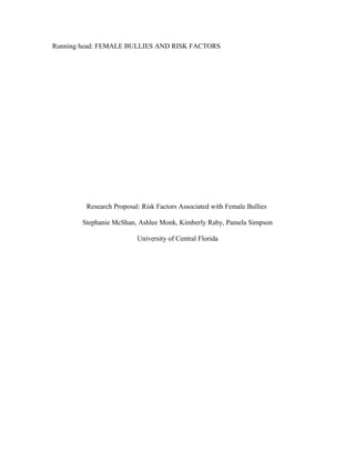 Research proposal.. | DOC