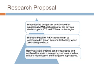 Ph.D Research proposal | PPTX
