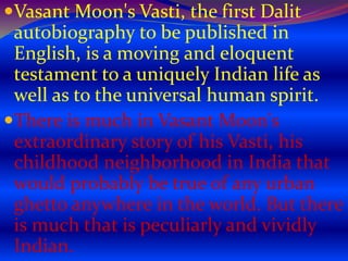 Dalit Autobiography........... | PPT | Free Download