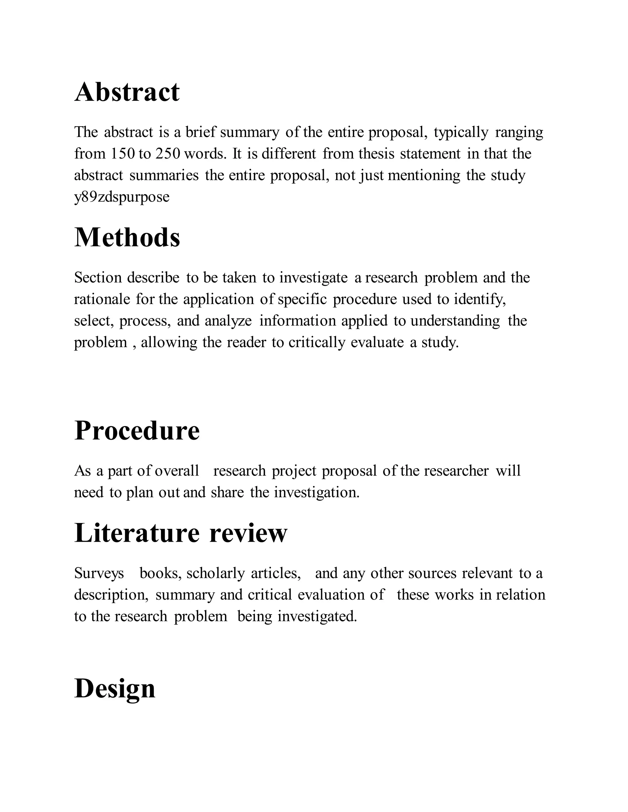 Research proposal | DOCX
