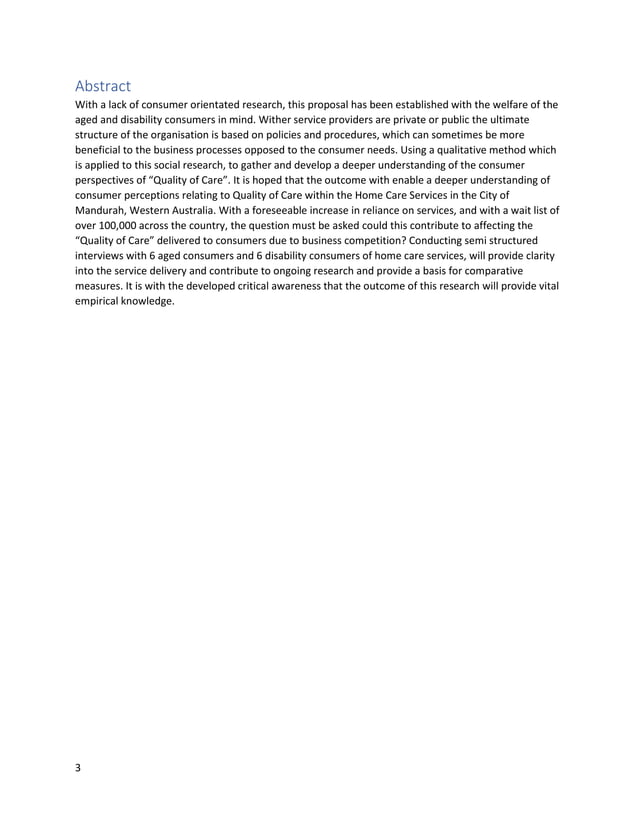 Research proposal | PDF