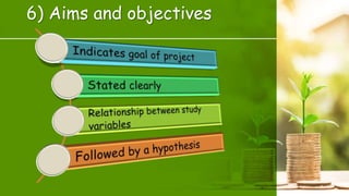 Research proposal | PPTX
