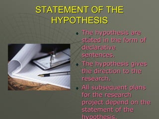 Research proposal | PPT