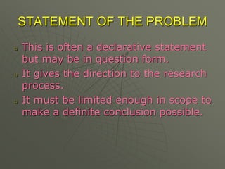 Research proposal | PPT