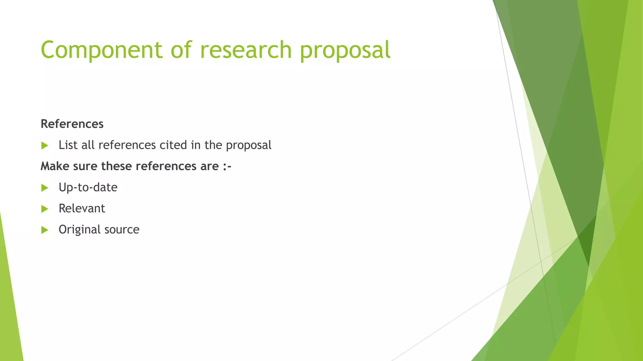 Research proposal | PPTX