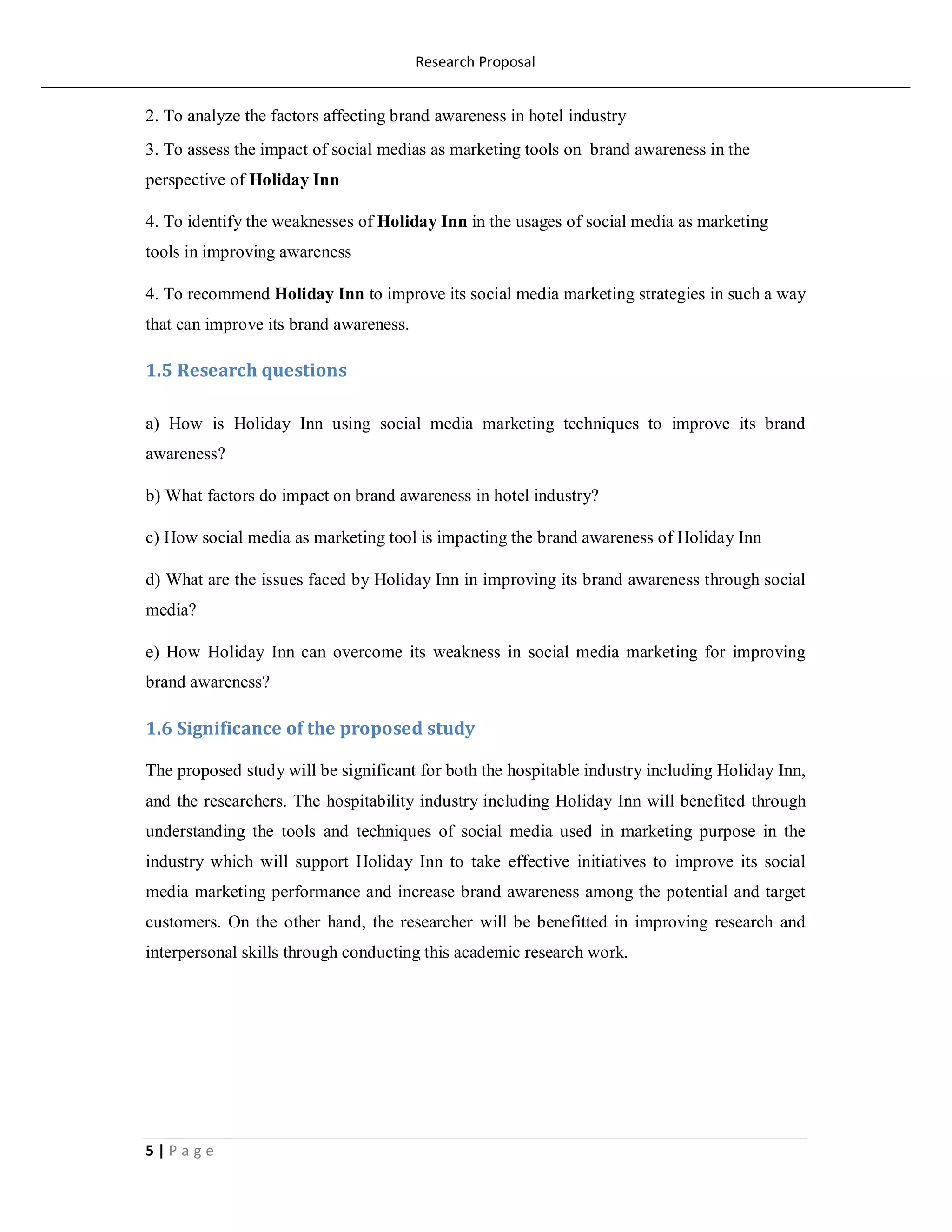 Research proposal | PDF | Social Networking | Internet