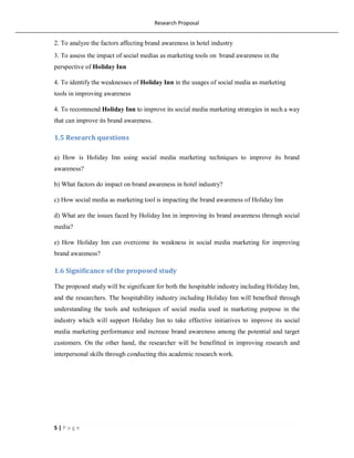 Research proposal | PDF | Social Networking | Internet