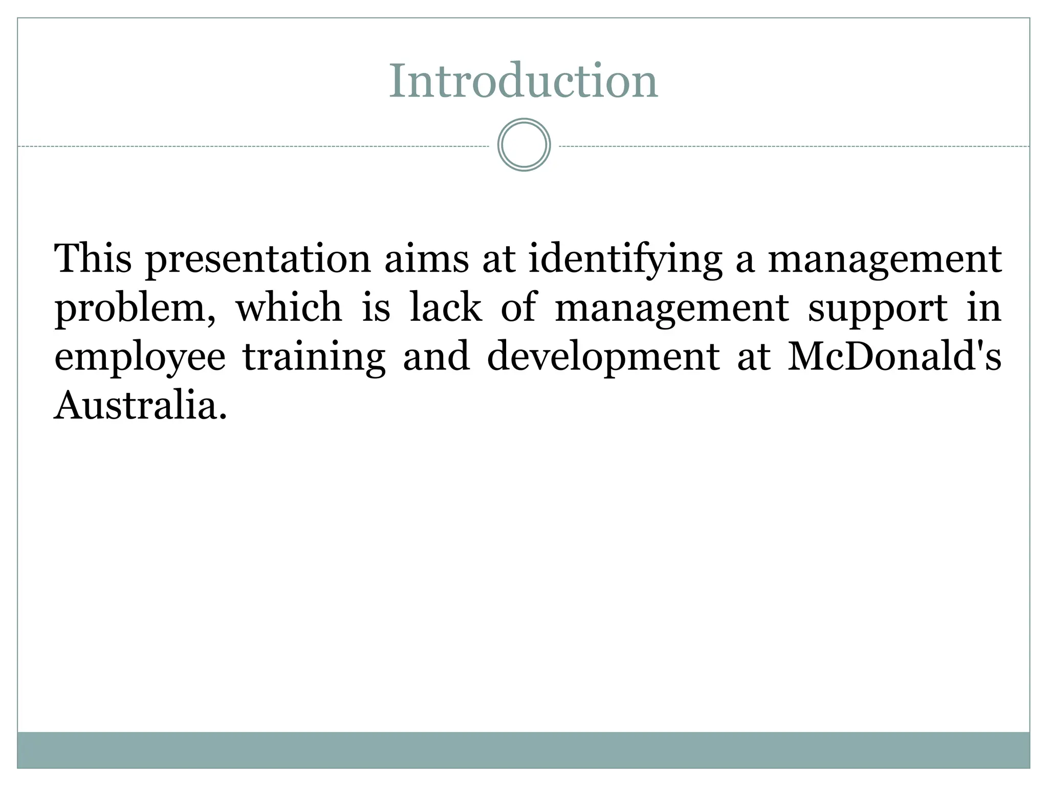 Lack of Management Support in Employee Development | PPT