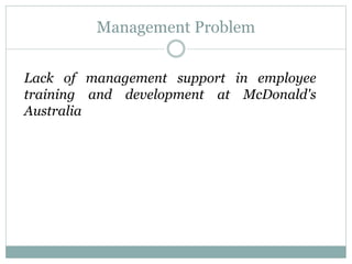 Lack of Management Support in Employee Development | PPT