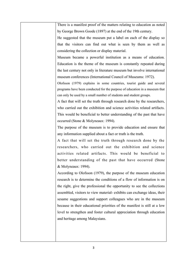 Research proposal museum magnet school program | PDF