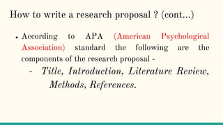 Research Proposal | PDF