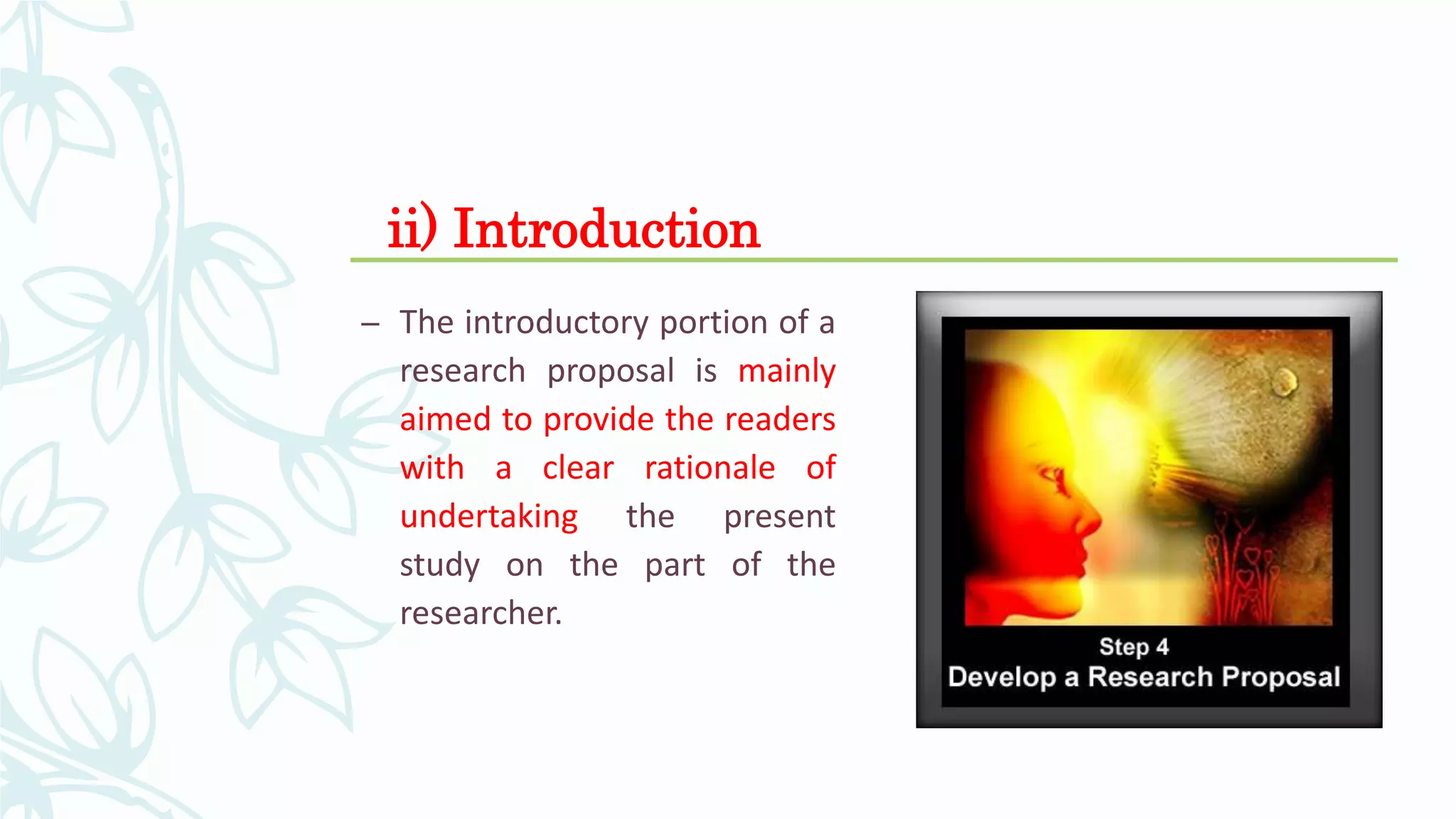 preparing a Research proposal | PPTX