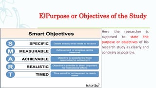 preparing a Research proposal | PPTX