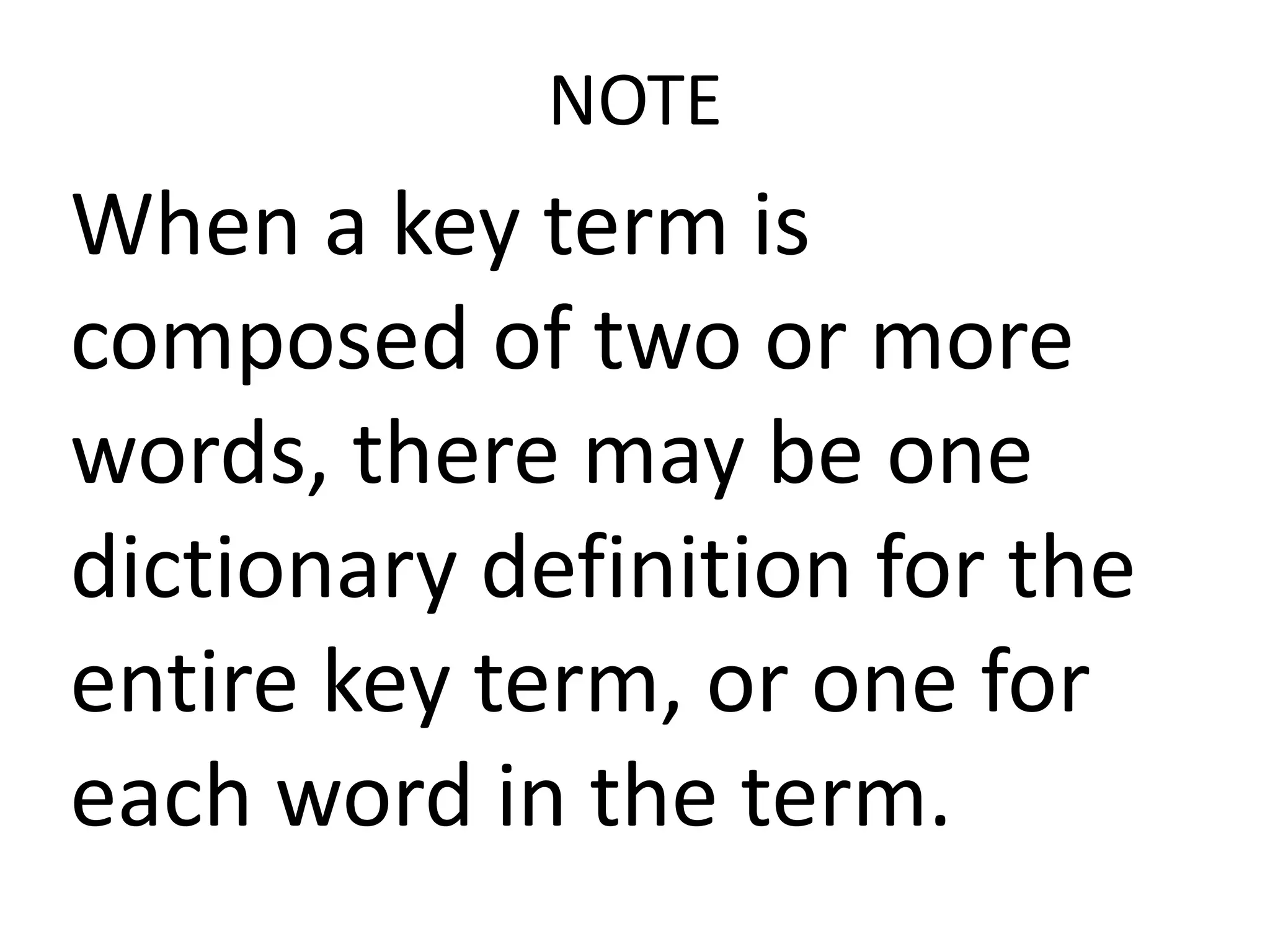 Research Proposal 6 - How to Write the Definitions of Terms | PPSX