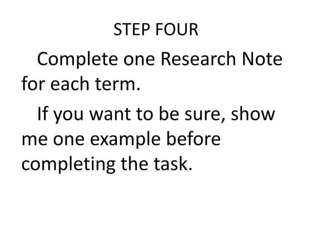 Research Proposal 6 - How to Write the Definitions of Terms | PPSX