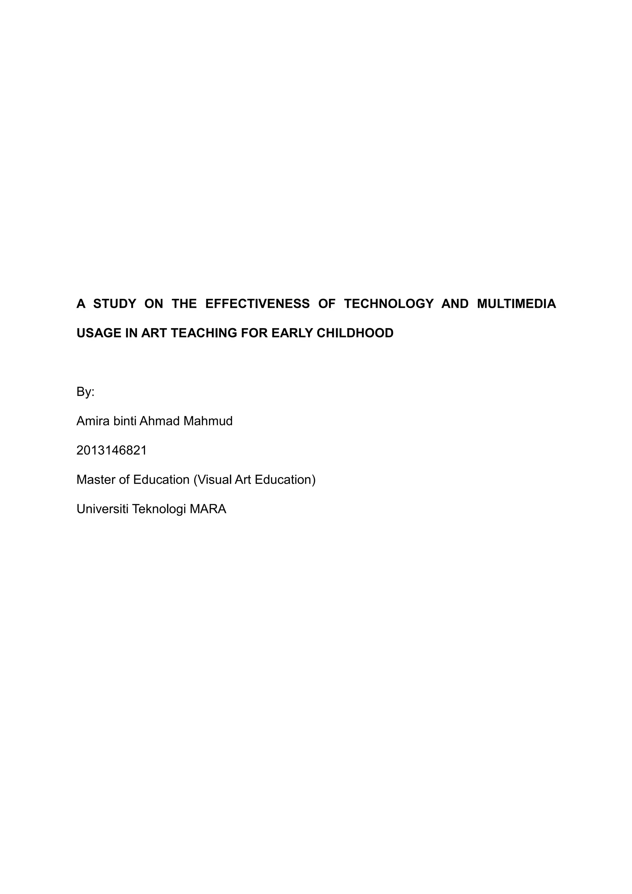 Research proposal assg 2nd | PDF