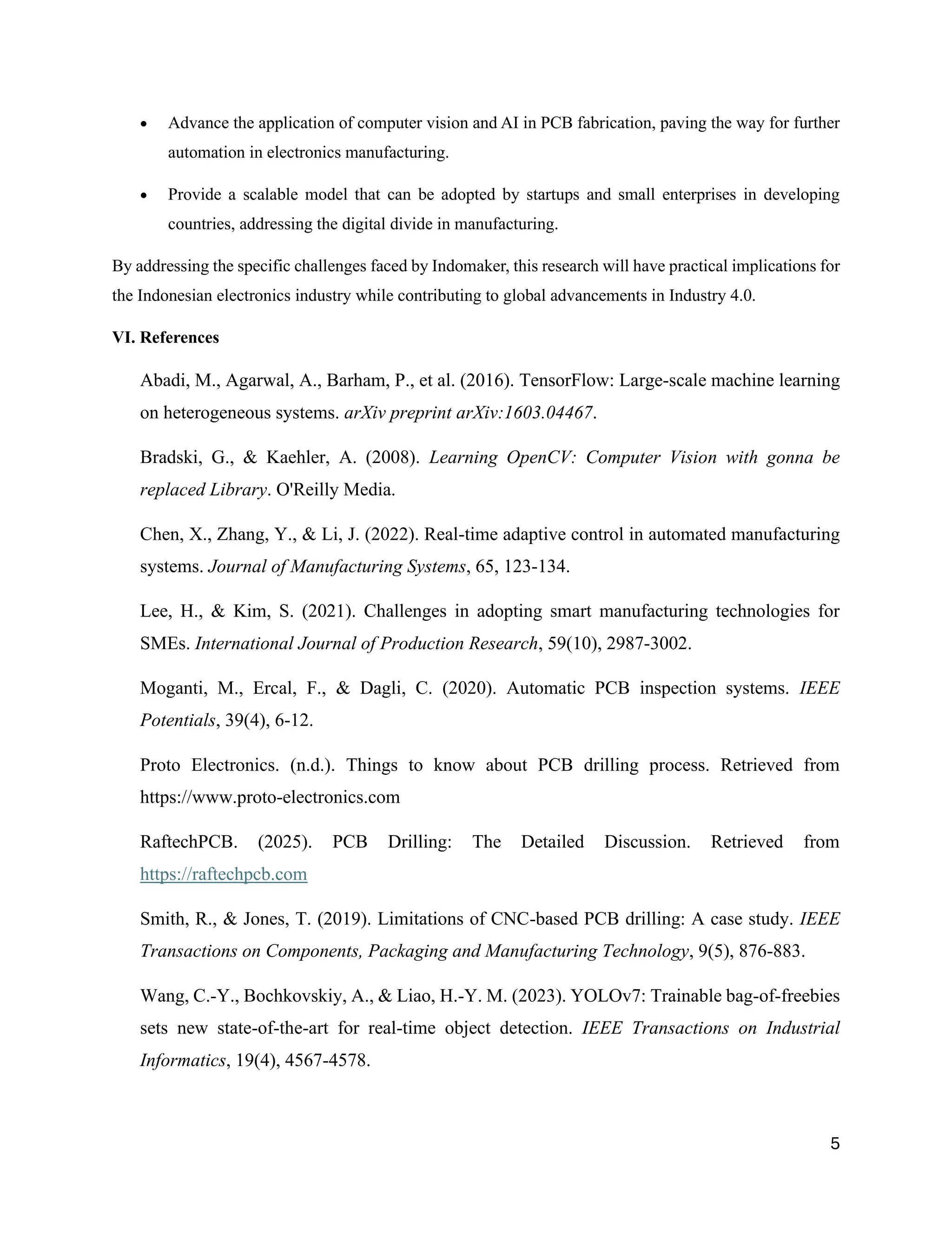 Research Proposal Autonomous PCB Drilling - An AI-Computer Vision Framework for Real-Time Pads ...