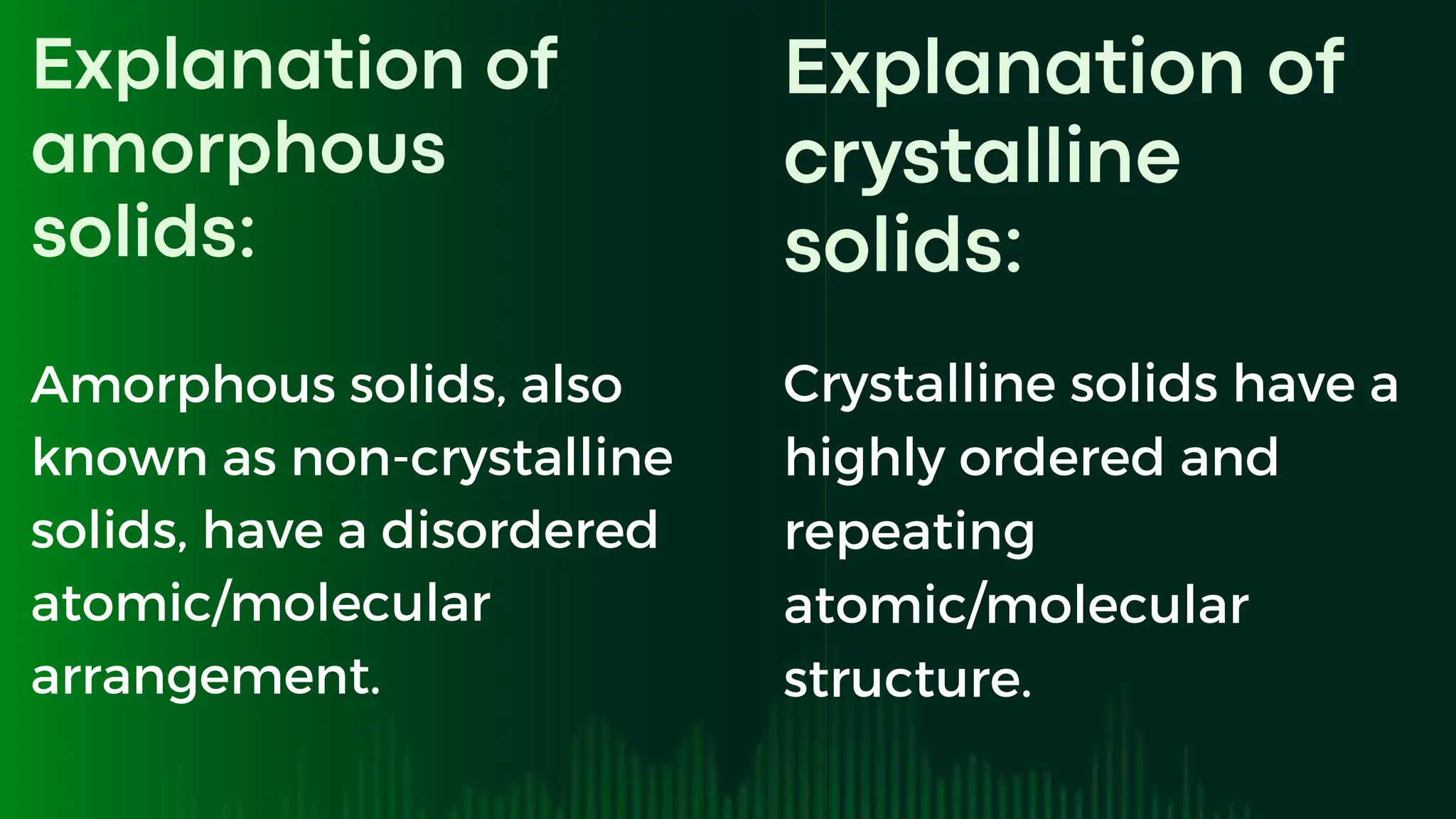 Amorphous and Crystalline solids | PPTX
