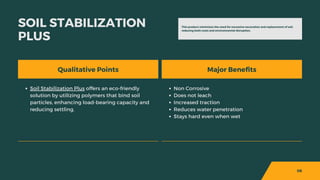 Enhancing Sustainability with Soil Stabilization & Dust Control Product ...