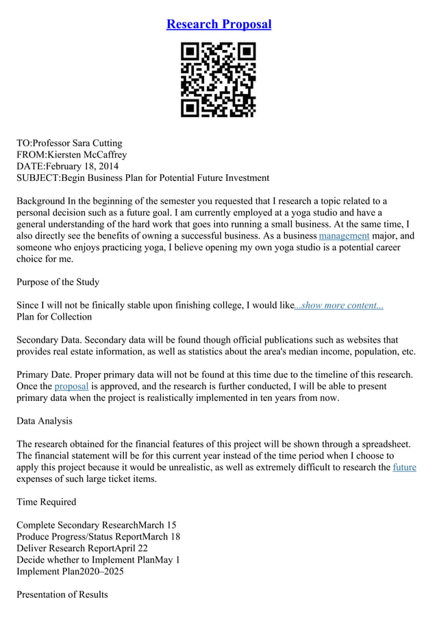 Research Proposal Essay | PDF | Crime & Harmful Acts to Individuals ...