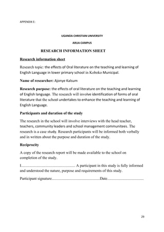 Research proposal for ajonye kalsum | PDF