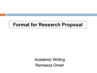 Research Proposal format and explanation of all components 2023.pptx