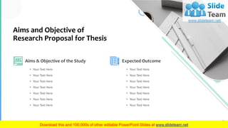 Research Proposal For Thesis PowerPoint Presentation Slides | PDF